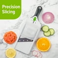 PrepSolutions Stainless Steel Blade Easy Adjustable Mandolin Slicer ...