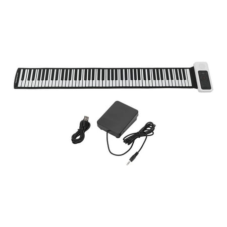 88 Keys Roll Piano, Electric Hand Rolls Piano LED Drum Function For ...