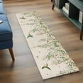 2'x6' Rug Runners for Hallways Kitchen, Watercolor Floral Non Slip ...