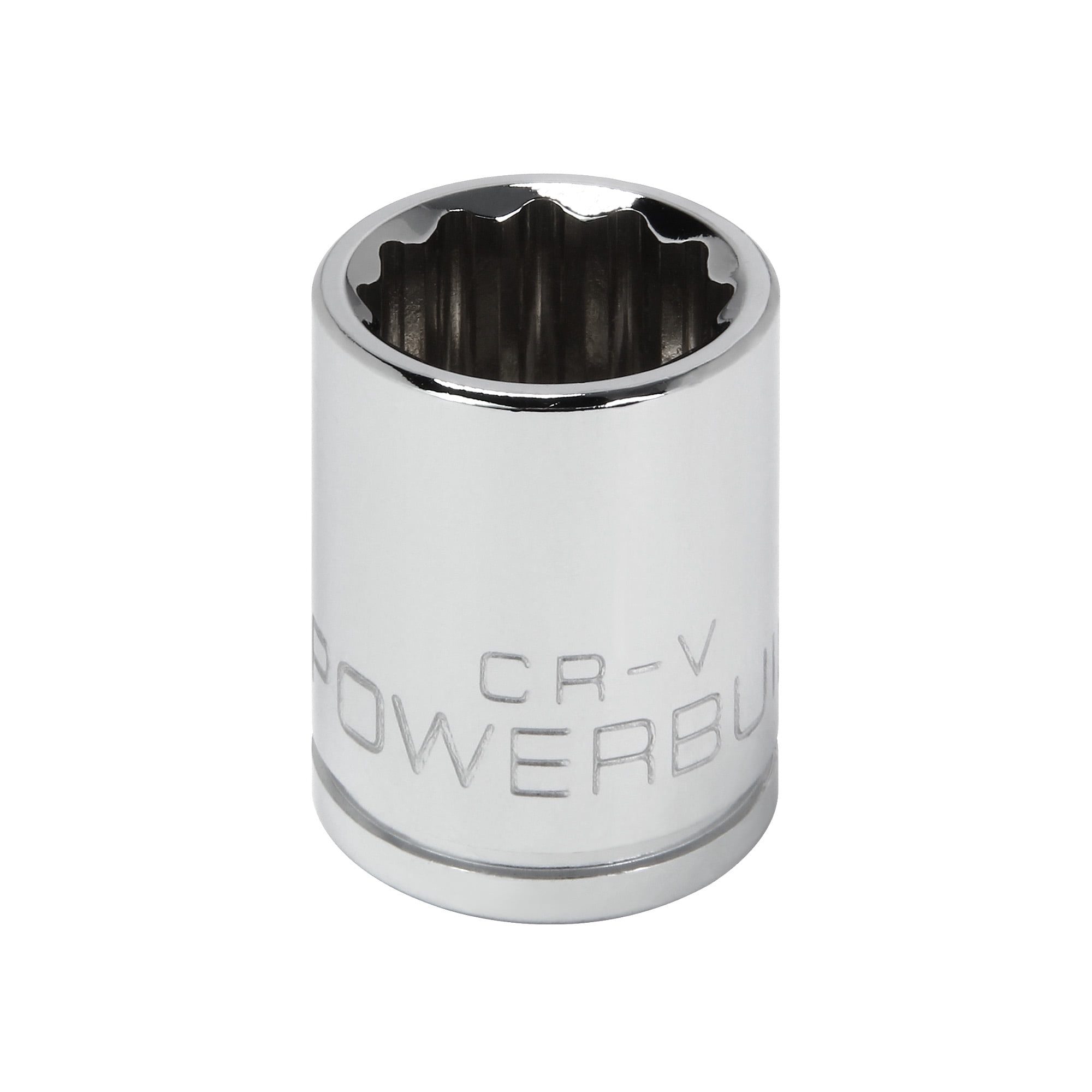 Powerbuilt 3/8 Inch Drive x 15 MM 12 Point Shallow Socket - 641020 ...