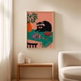 Affixzi Kitchen Poster, Playful Colorful Animal Illustration for Home ...