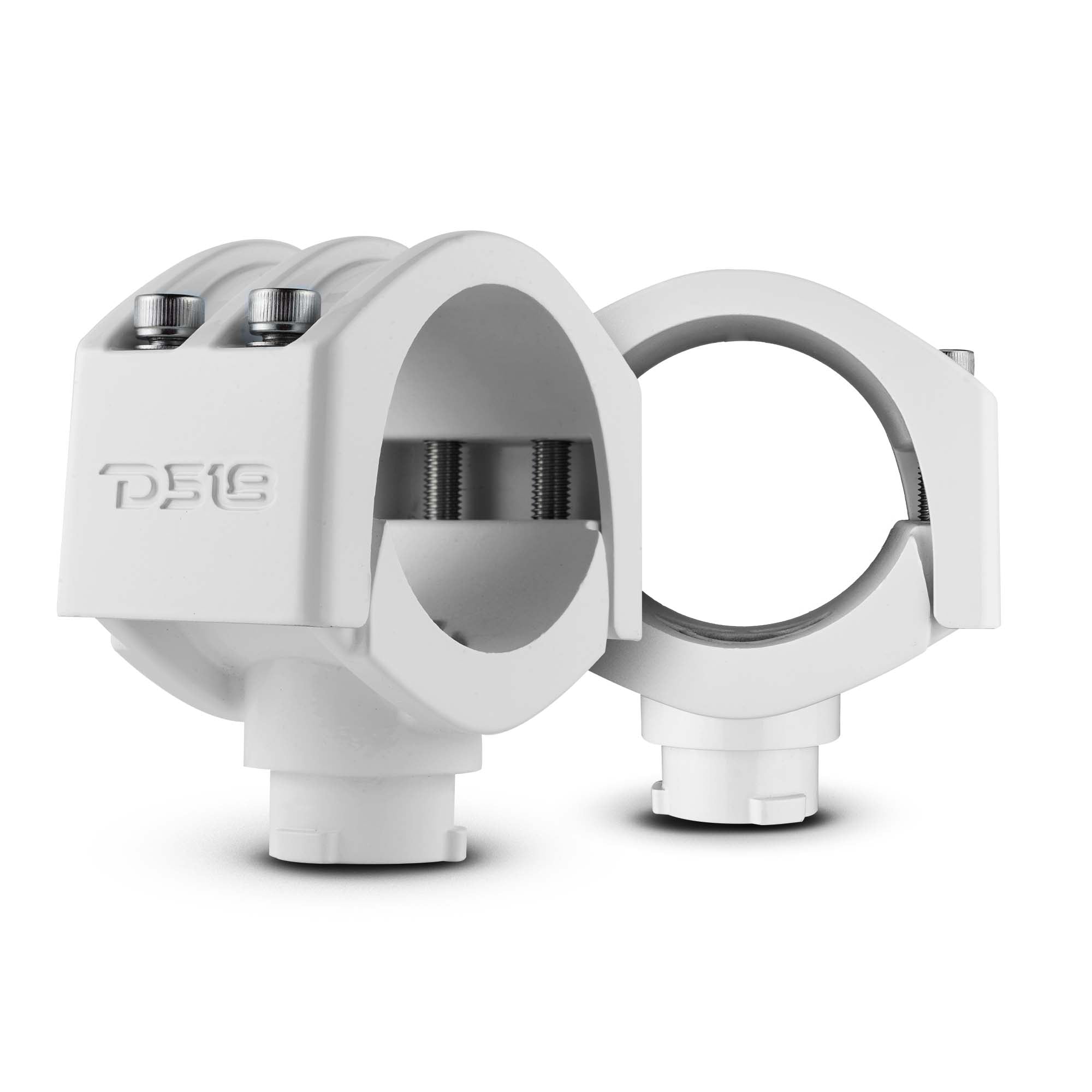 DS18 Hydro Clamp/Mount Adapter V2 for Tower Speaker - White Hydro Clamp ...