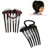 Bandette Comb With Elastic Band, Ponytail Bump it UP Inserts Combs for ...