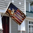 2but God Is The Lord flag Bless America Bible Psalm Cross Christian ...