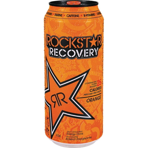 Rockstar Recovery 25 Calories Orange Energy Drink - Walmart.ca