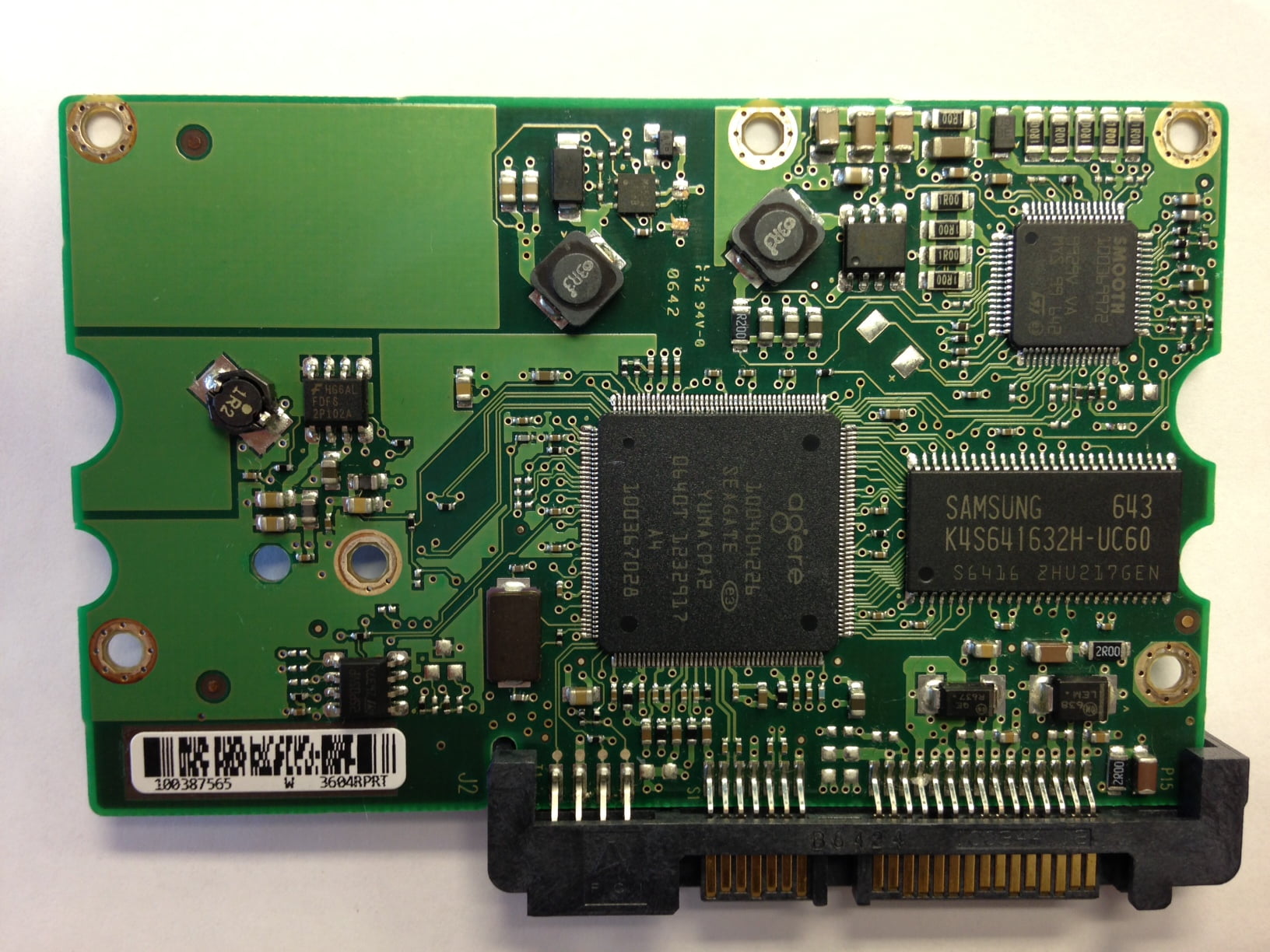 ST3160812AS, 9BD132-188, 3.AAE, 100387565 W, Seagate SATA 3.5 PCB ...