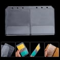 1 Set 12Pcs PVC Binder Pages Sleeve Page Protectors Rectangle Clear ...
