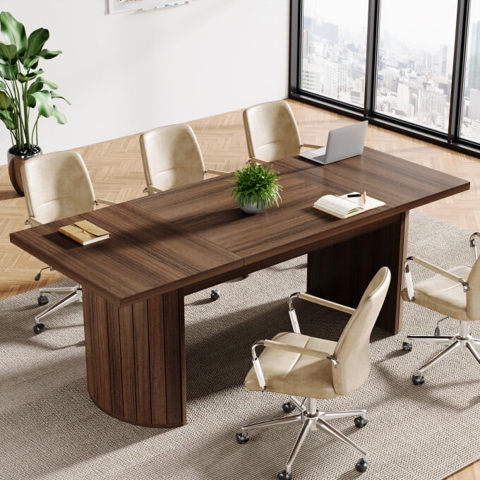 Click here for Tribesigns 6.56 Ft Conference Table For 6-8 People... prices