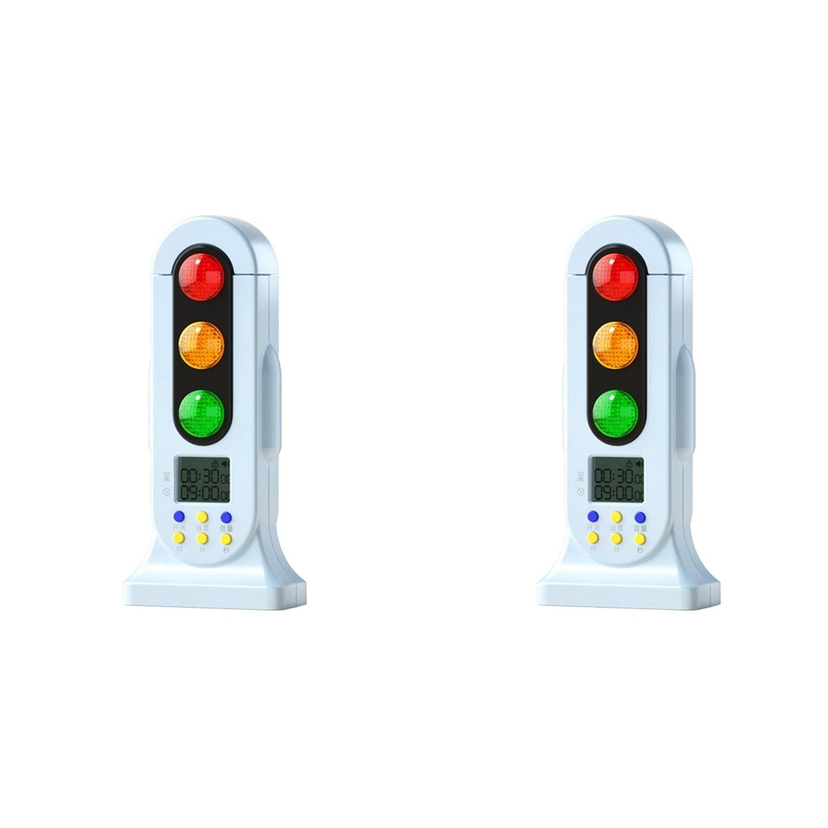 2X Temporizador Visual Inteligente con Semáforo y Audio Digital con ...
