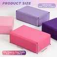 4 Pcs Foam EVA Yoga Blocks Different Color Soft Non Slip Supportive ...