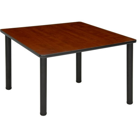 Regency 36" Square Table with Black Post Legs - Walmart.com