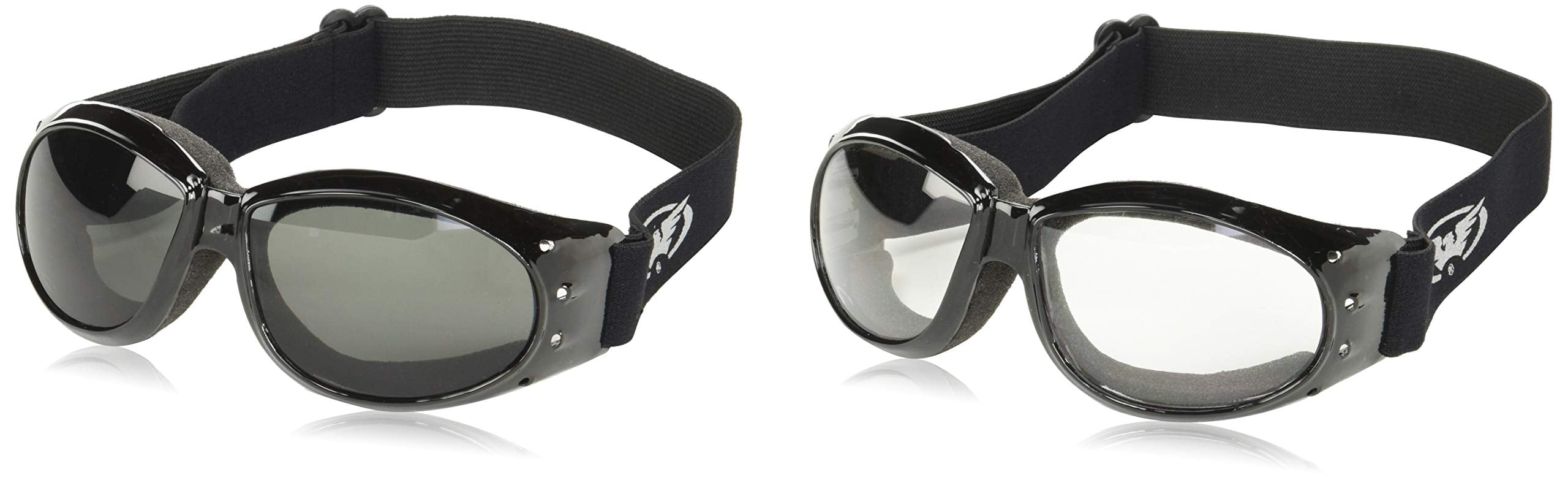 Red Baron Motorcycle/aviator Goggles Day Night - Walmart.com