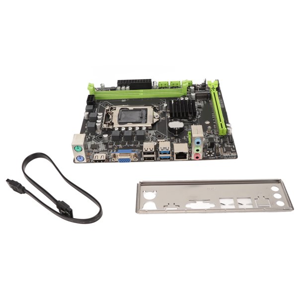 M ATX Motherboard, H310B Motherboard All Solid State Capacitor Gigabit ...