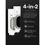 Brio Aquus Reverse Osmosis Tank Less Water Filtration System with Smart ...