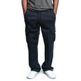 G-Style USA Men's Heavyweight Fleece Cargo Sweatpants, Relaxed Fit, Up ...