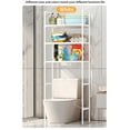 Yaoyar Over The Toilet Rack 3 Tier Bathroom Shelf Over Toilet Storage ...