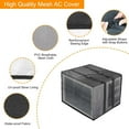 Mesh Air Conditioner Cover, 21" W × 15.8" D × 15" H Ventilated Window ...