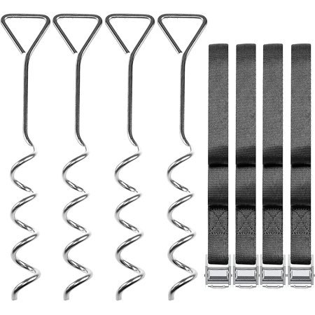 Trampoline Fixing Kit, Ground Anchor, Trampoline Fixing Stake Suitable ...