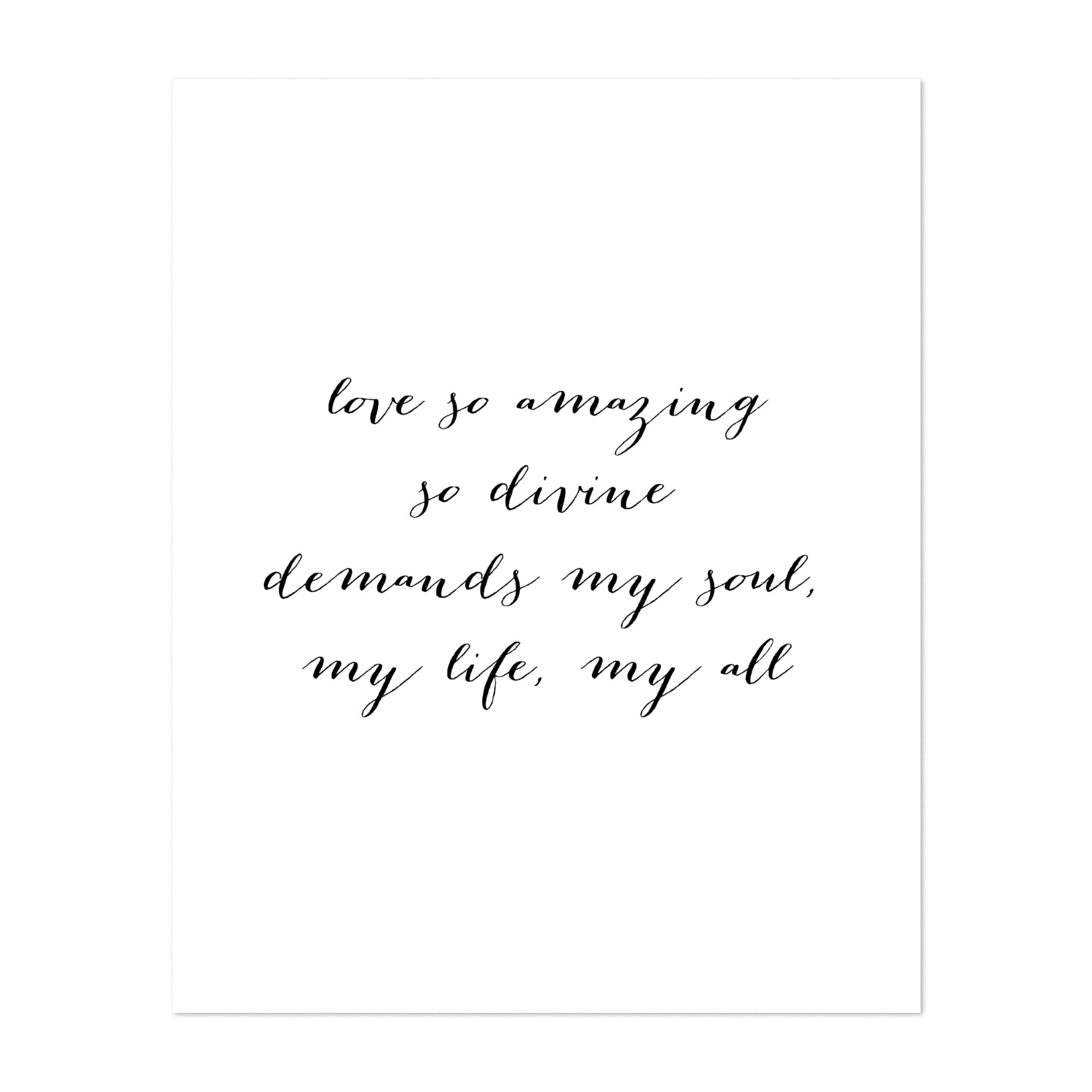 Love So Divine Poster