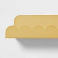 Metal Luxe Kids' Wall Shelf Gold - Pillowfort ™ : Scalloped Floating ...