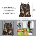 Easygdp Koi Fish Tranquility Drawstring Backpack Gym Bag,Sport Gym ...
