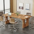 Tribesigns Modern Executive Desk, 70.9" Large Office Computer Desk ...