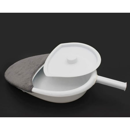 Firm Thick Stable PP Bedpan Heavy Duty Smooth Countoured with Handles ...