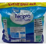 Great Value Frozen Tilapia Skinless & Boneless Fillets, 4 lb - Walmart.com