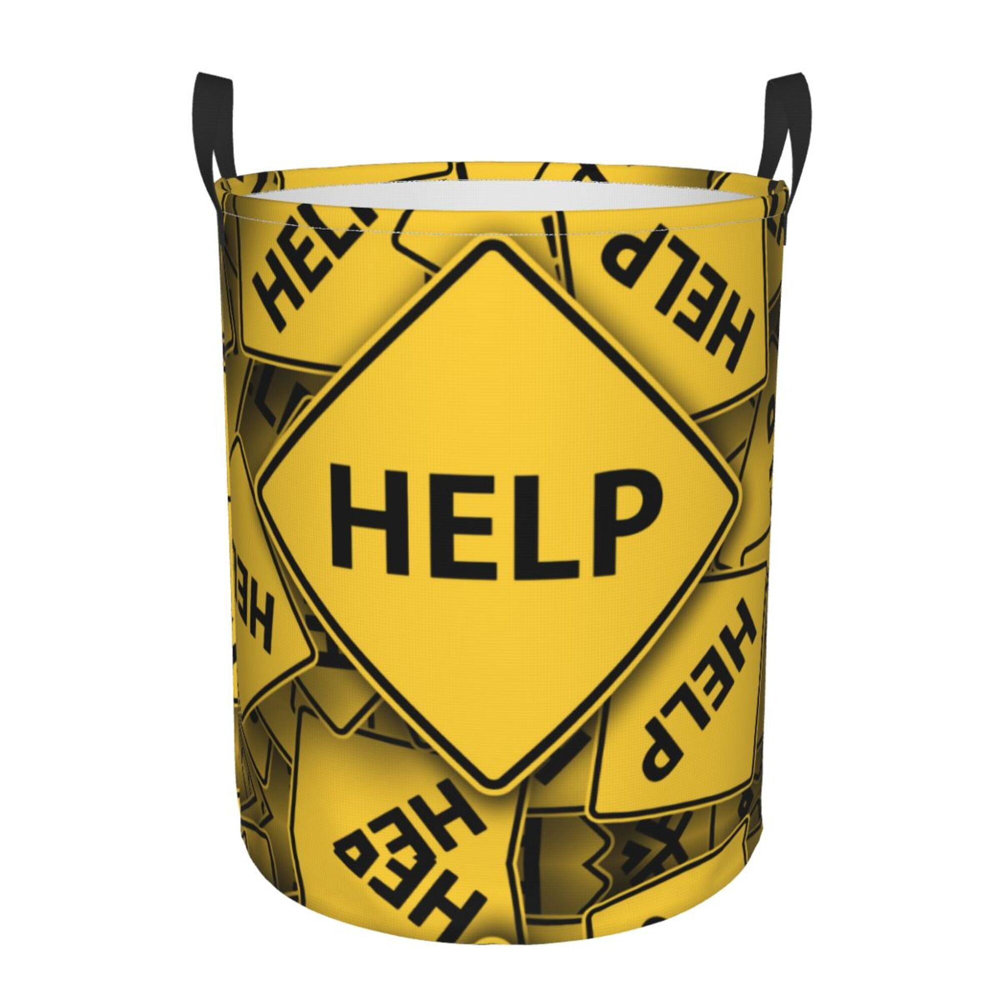 Laundry Basket Organizer Collapsible -Traffic Signs Dirty Clothes ...