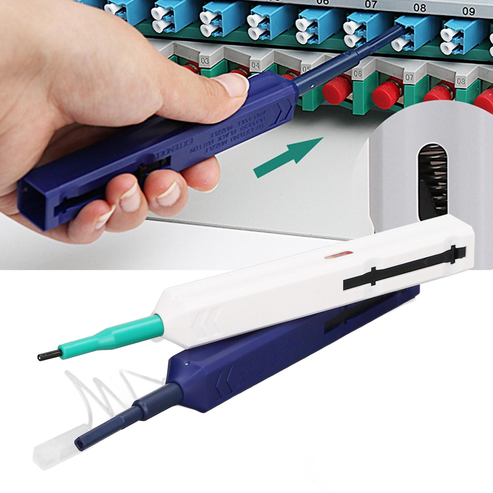 Delaman One-Click Fiber Optic Cleaner Pen for 1.25mm LC/MU Connectors ...