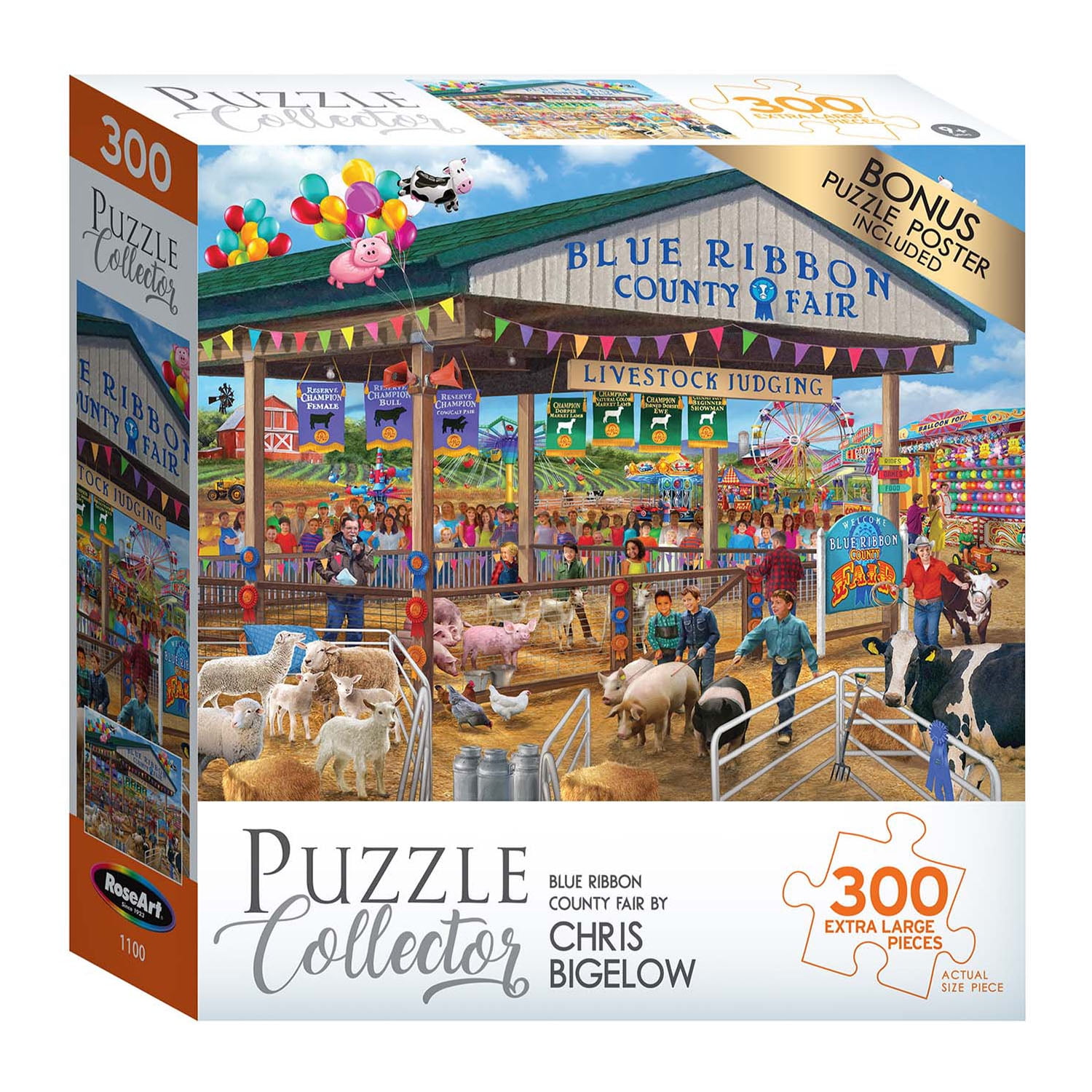 Blue Ribbon County Fair 300 Pieces RoseArt , Jigsaw Puzzle - Walmart.com