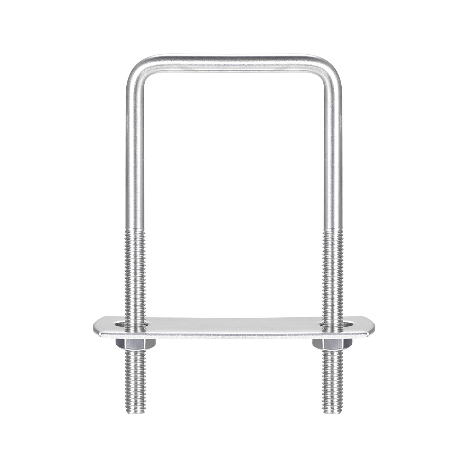 Square U-Bolts 2 Sets 52mm Inner Width 100mm Length M6 304 Stainless ...