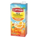 Lipton Black Tea with Lemon Flavored Liquid Concentrate, Iced Tea Mix ...