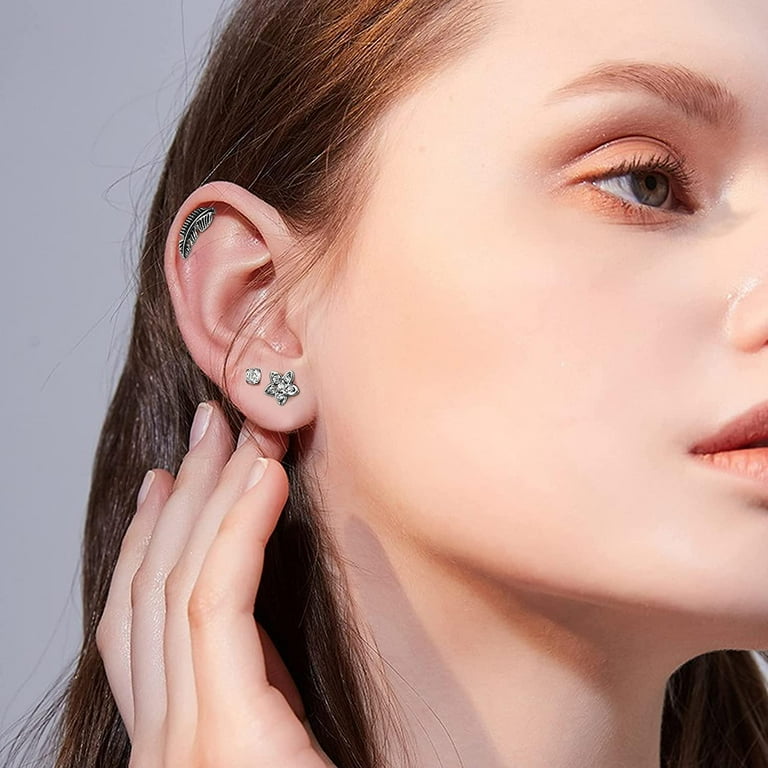 Rook And Forward Helix Piercing