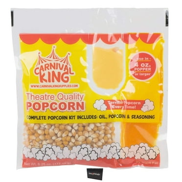 Fancy Farms Popcorn Mini-Max Kit - 8 oz. kit, 36 per case - Walmart.com