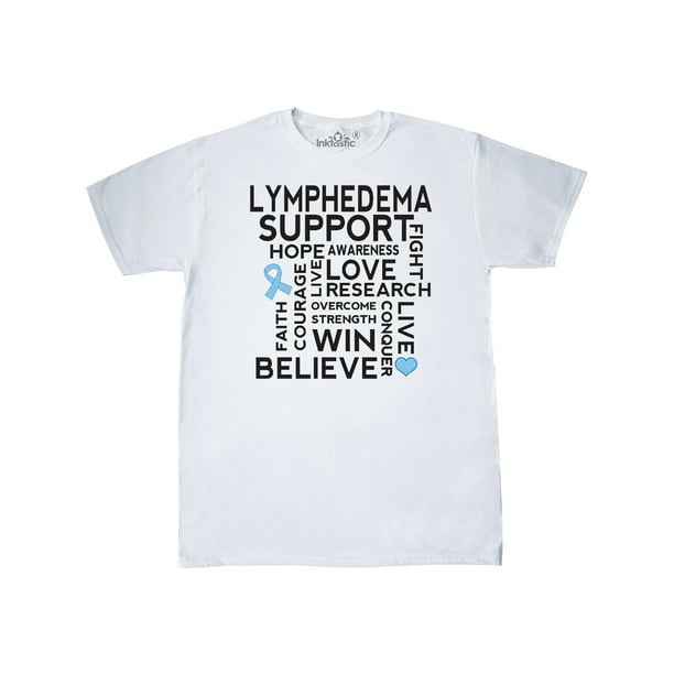 INKtastic - Lymphedema Awareness Month Ribbon T-Shirt - Walmart.com ... INKtastic - Lymphedema Awareness Month Ribbon T-Shirt - Walmart.com ...