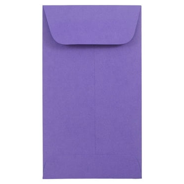 JAM Paper #6 Coin Envelopes, 3 3/8 x 6, Assorted, 150/Pack - Walmart.com