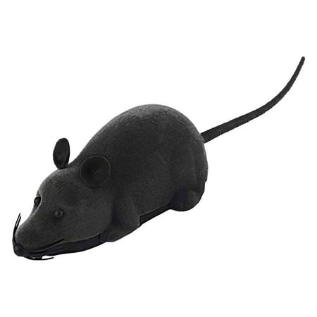 Fun Electric Wireless Remote Control Plush Mouse Rat Toy Fool's Day For ...