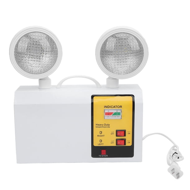 Light LED Emergency Light Dual Head High Brightness Emergency Light ...