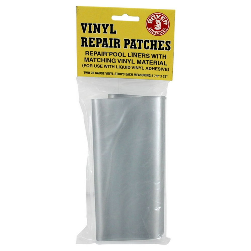 Boxer Adhesives 20-Gauge Clear Vinyl Patching Material for Swimming ...
