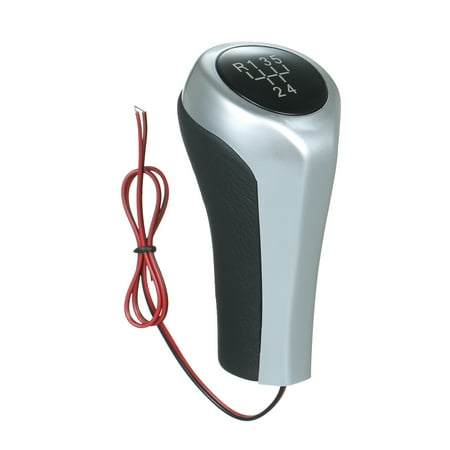 LED Gear Shift Knob Stick Head Lever Handle 5 Speed Replacement for BMW ...