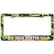 Deer Hunter, Sportsman License Plate Tag Frame, Camouflage Design ...