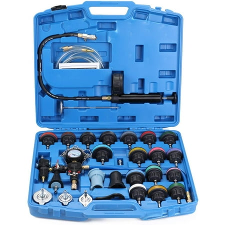 28pcs Universal Radiator Pressure Tester Type Cooling System Test ...