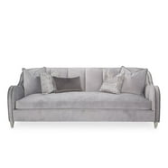 Michael Amini Carmela Mansion Sofa - Almond/Gold - Walmart.com