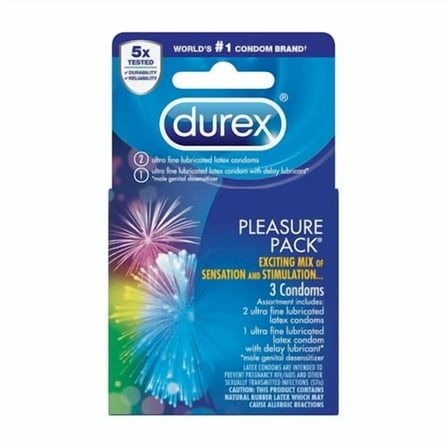 Durex Condom XXL Longer & Wider, Lubricated for Comfort and Reliability ...