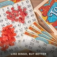 Tombola Bingo Family Game- Italian Tradition with 24 Players Capacity ...