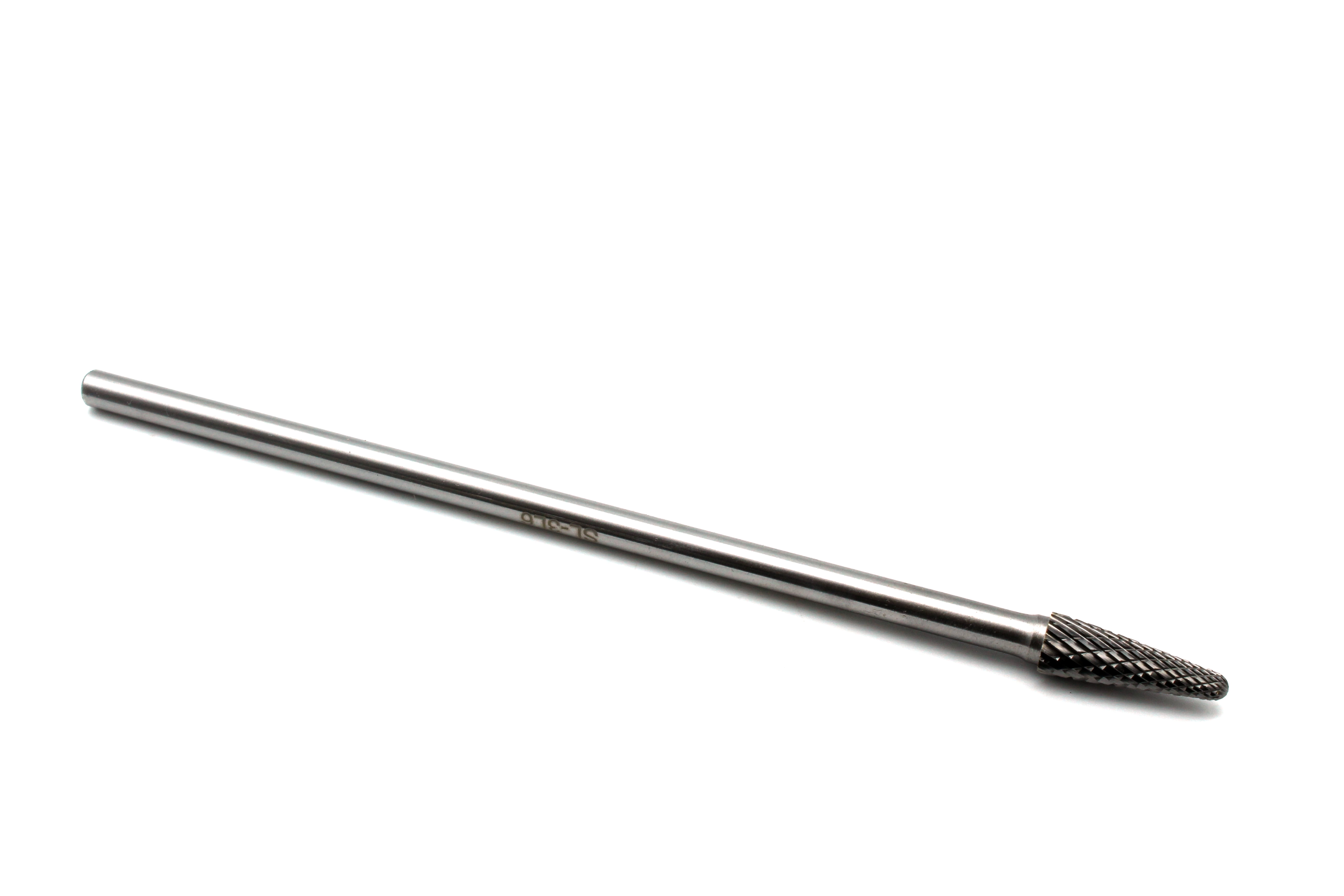 TEMO SL-3L6 Double Cut Carbide Rotary Burr File, 3/8 Inch (9.5 mm) Head ...