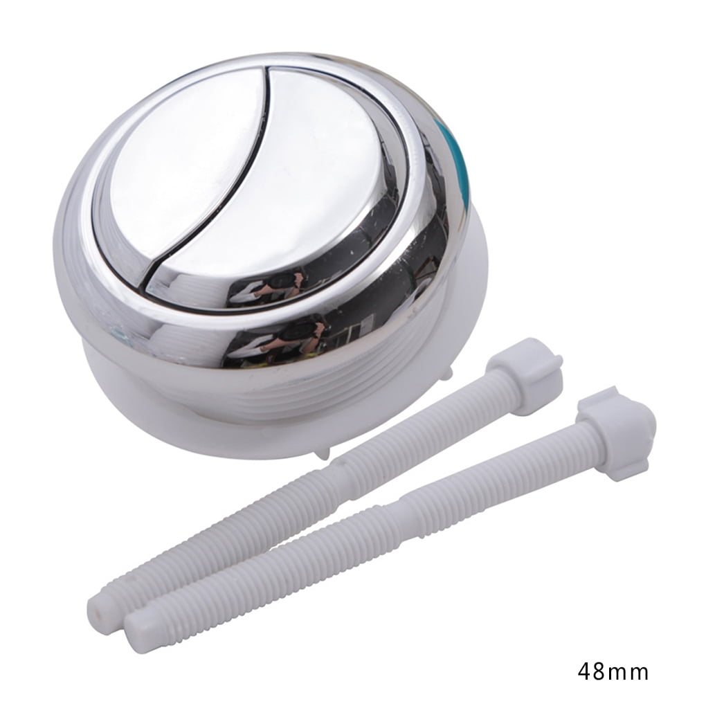 2pcs Universal Round Dual Type Push Toilet Flush Button WC Flush Switch ... 2pcs Universal Round Dual Type Push Toilet Flush Button WC Flush Switch ...