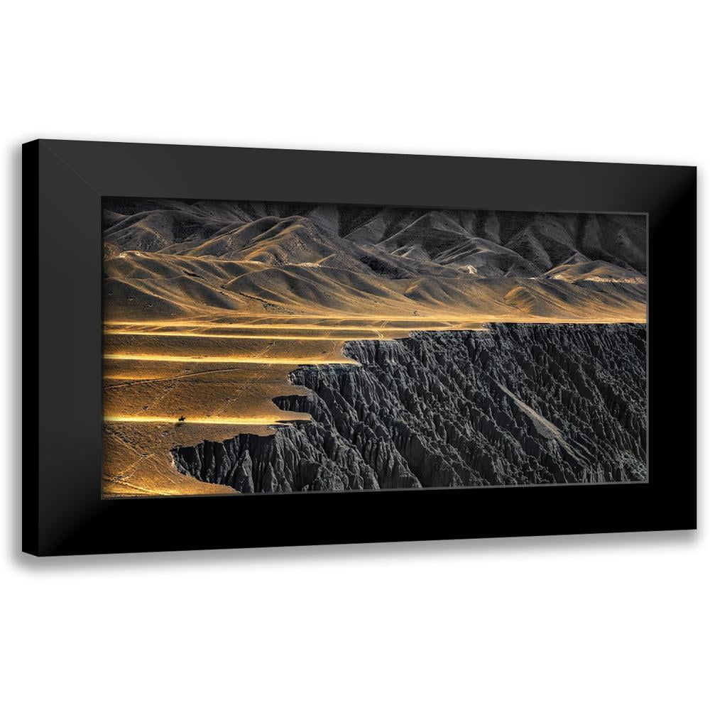 Selions 24x15 Black Modern Framed Museum Art Print Titled - The ...