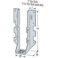 Simpson Strong-Tie 3.13 in. H X 1.56 in. W 18 Ga. Steel Joist Hanger ...